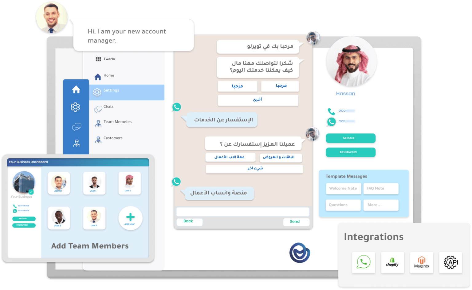Twerlo - Best Business Communication Platform with WhatsApp